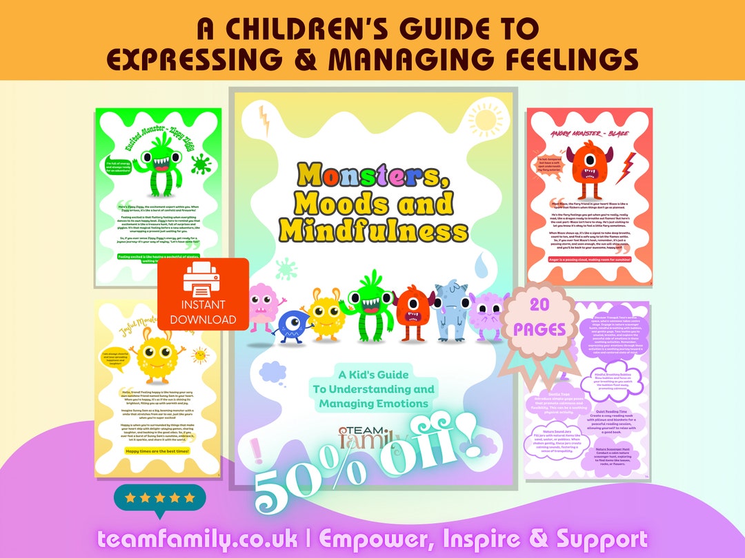 A Children's Guide to Understanding and Managing Feelings, Monsters ...