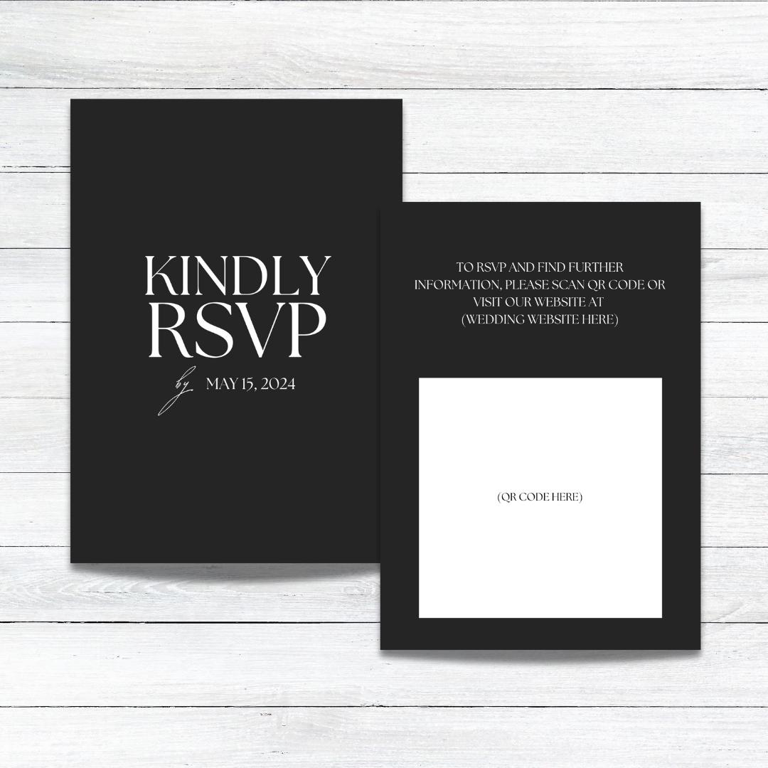 Customizable Wedding Invitation Template, Invitation, Detail Page, RSVP ...