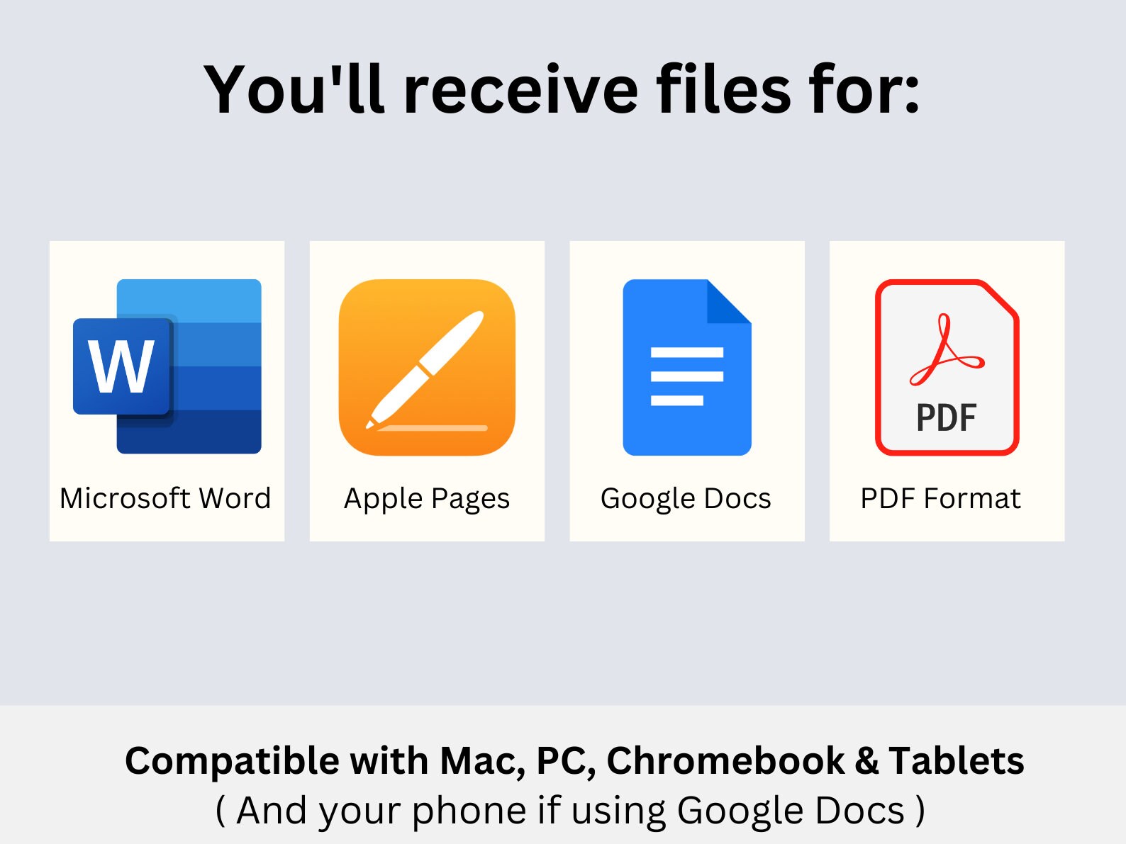 ATS Friendly Resume Template for Google Docs, Word, PDF and Pages ...