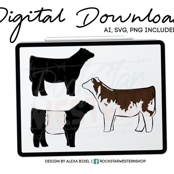 Livestock Svg - Etsy