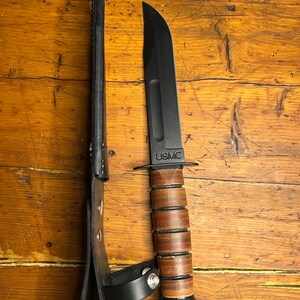 Kabar Leather Knife Sheath. Amish Made for 7 Inch Knives. Available in ...