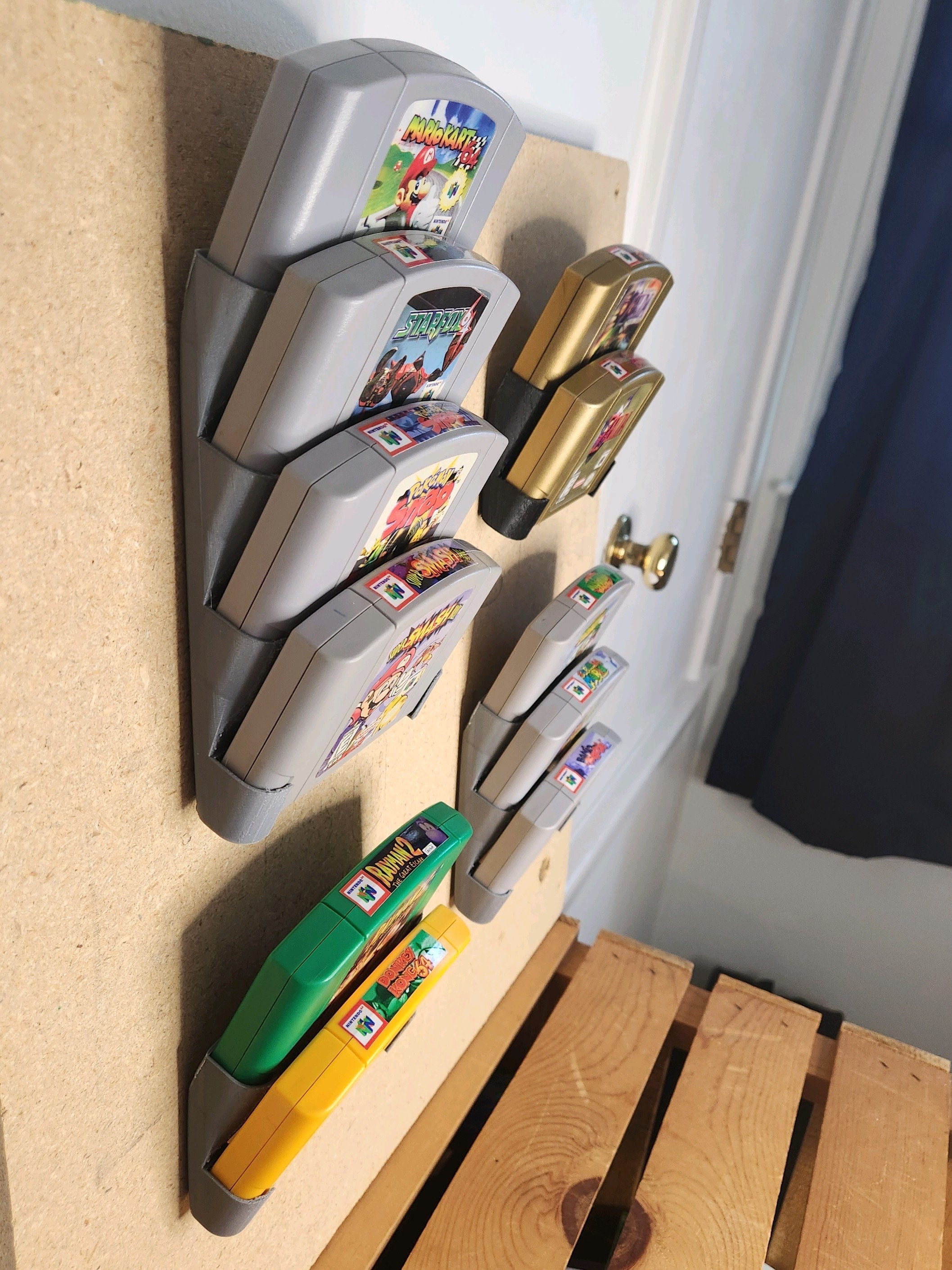 N64 Cartridge Wall Mount - Etsy