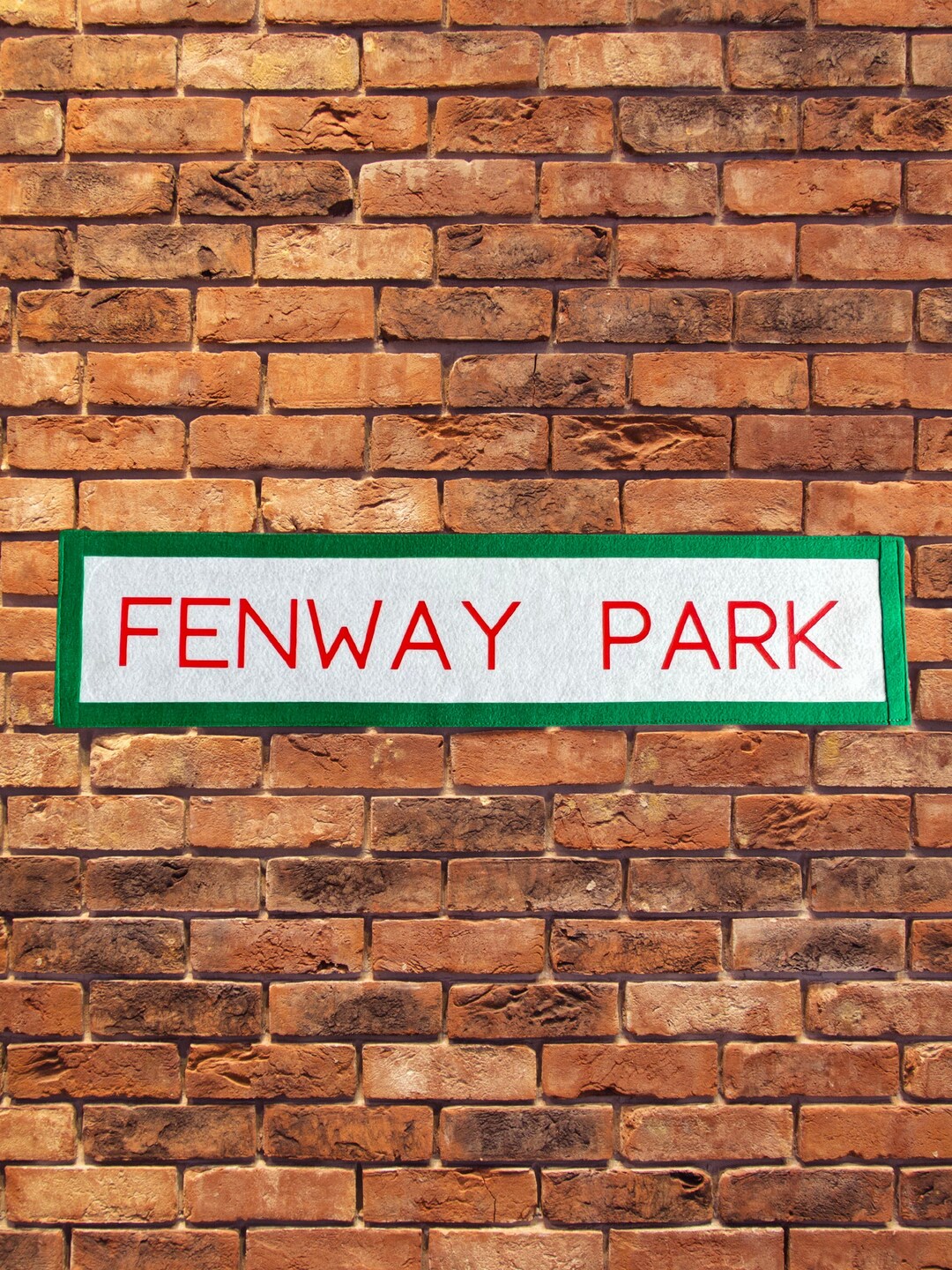 Fenway Park Gate Sign Felt Sign - Etsy