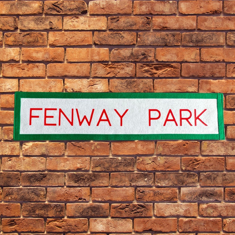 Fenway Park Sign - Etsy