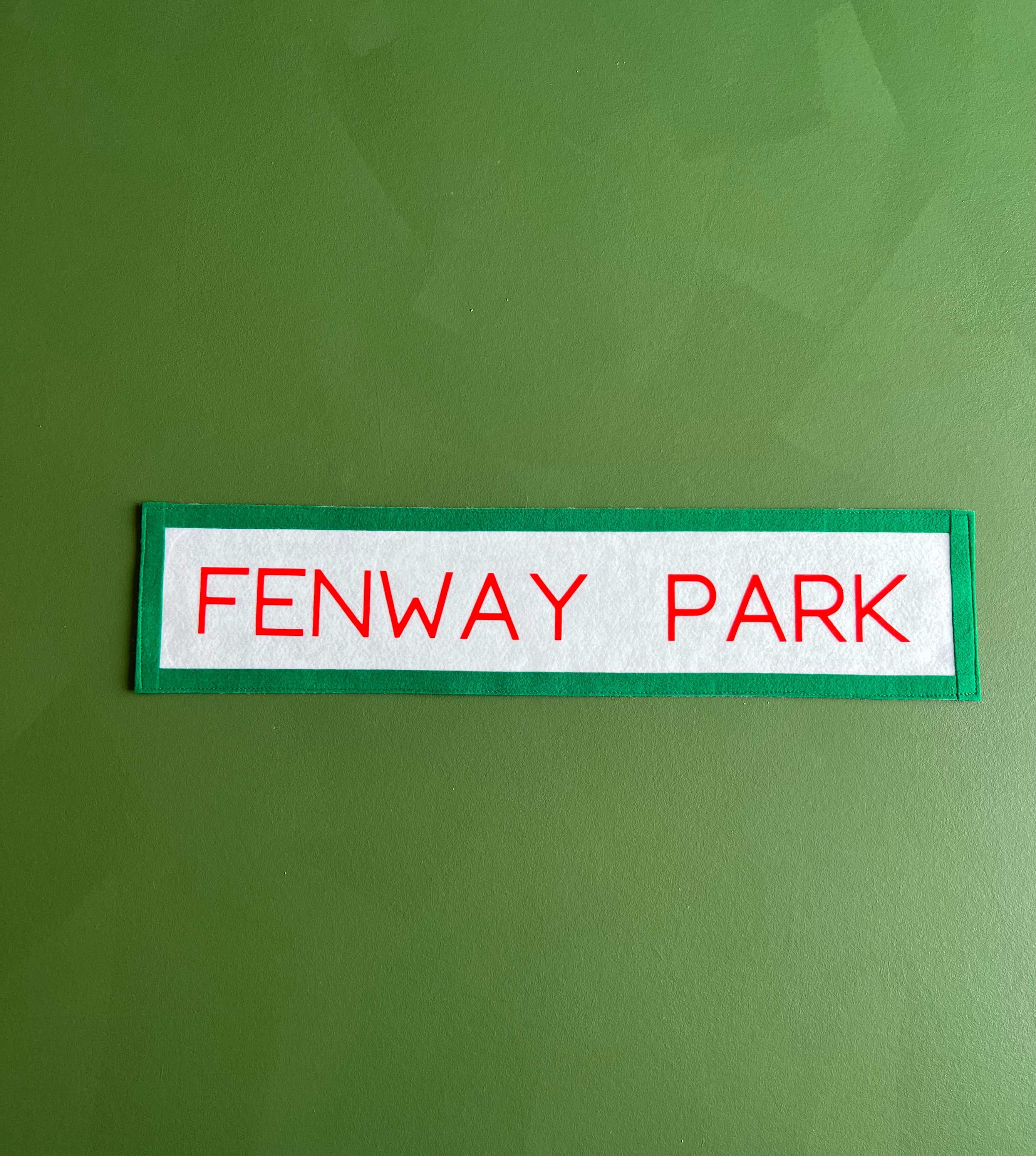 Fenway Park Gate Sign Felt Sign - Etsy