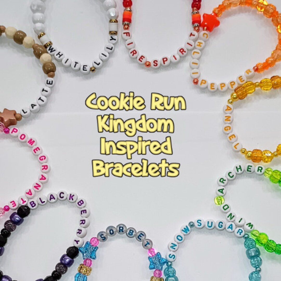 Cookie Run Kingdom Inspired Bracelets - Etsy