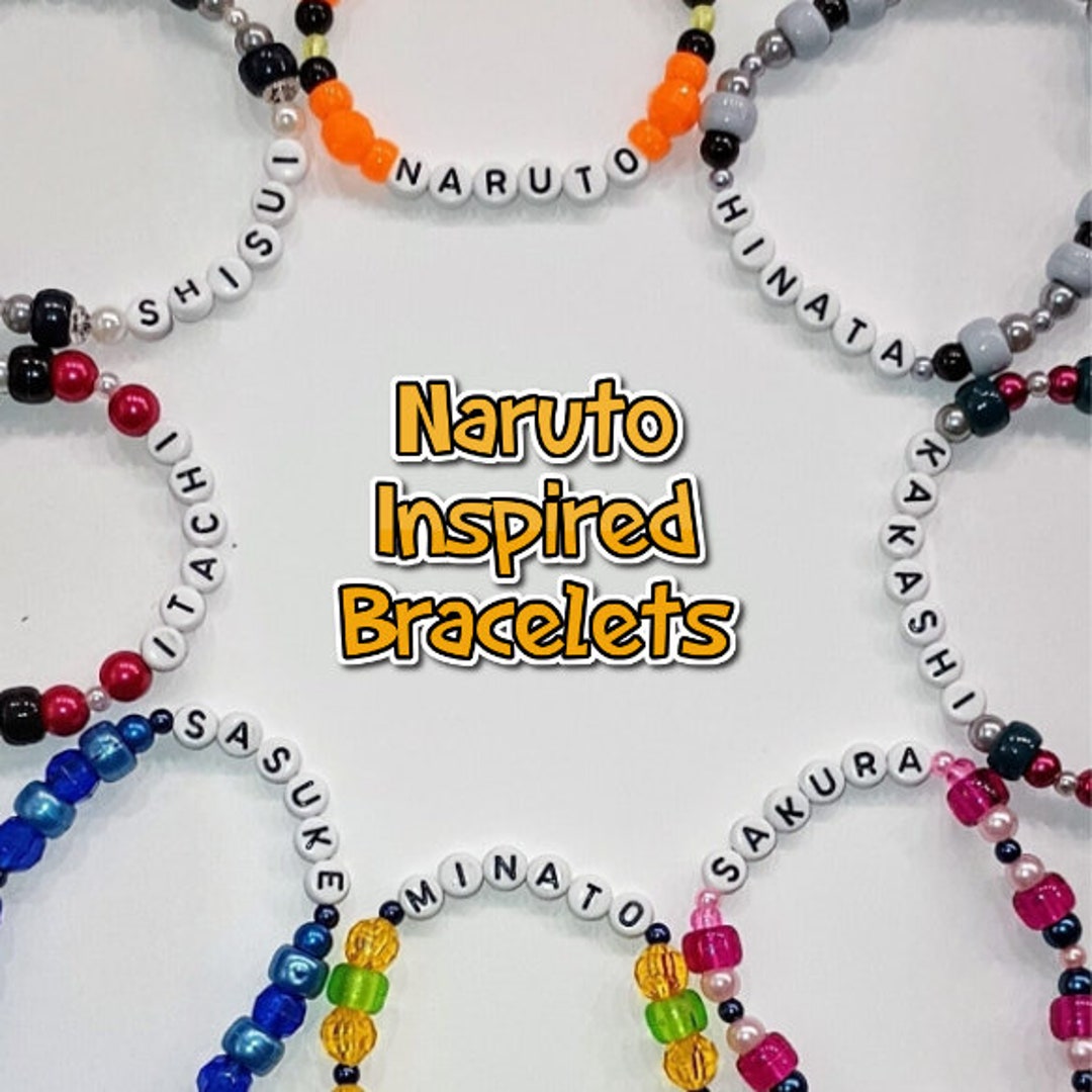 Naruto Inspired Bracelets - Etsy