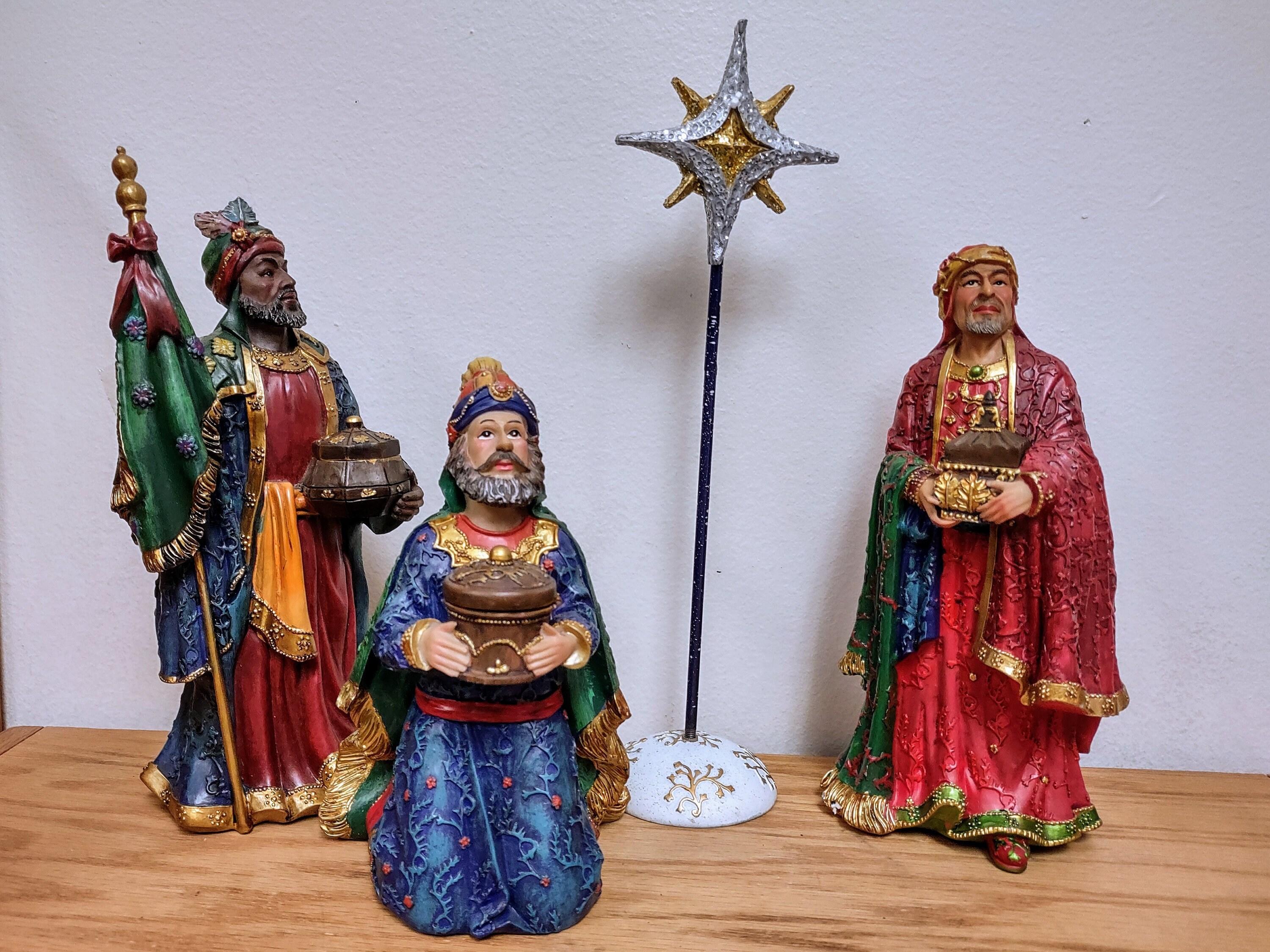 The Real Life Nativity Wise Men 23 Karat Gold and Pure, Authentic ...