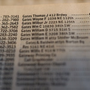 Seattle 1974 Pacific Northwest Bell Phone Book - Etsy