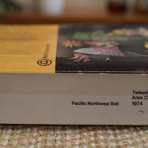 Seattle 1974 Pacific Northwest Bell Phone Book - Etsy