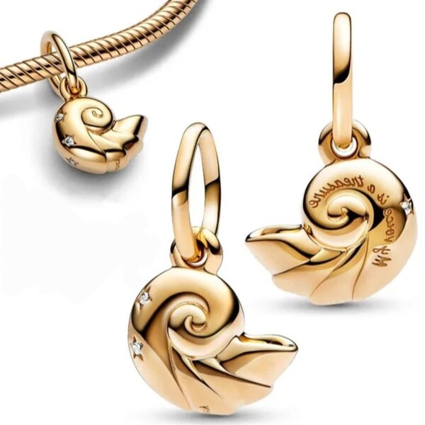 Shell Charm Bracelet - Etsy