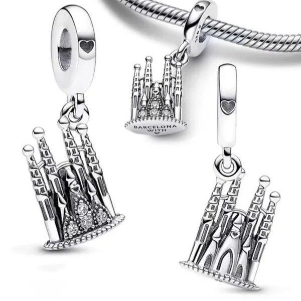 Pandora Charm Sagrada Familia - Etsy UK