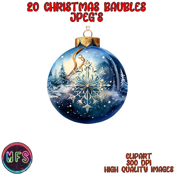 Christmas Bauble - Etsy