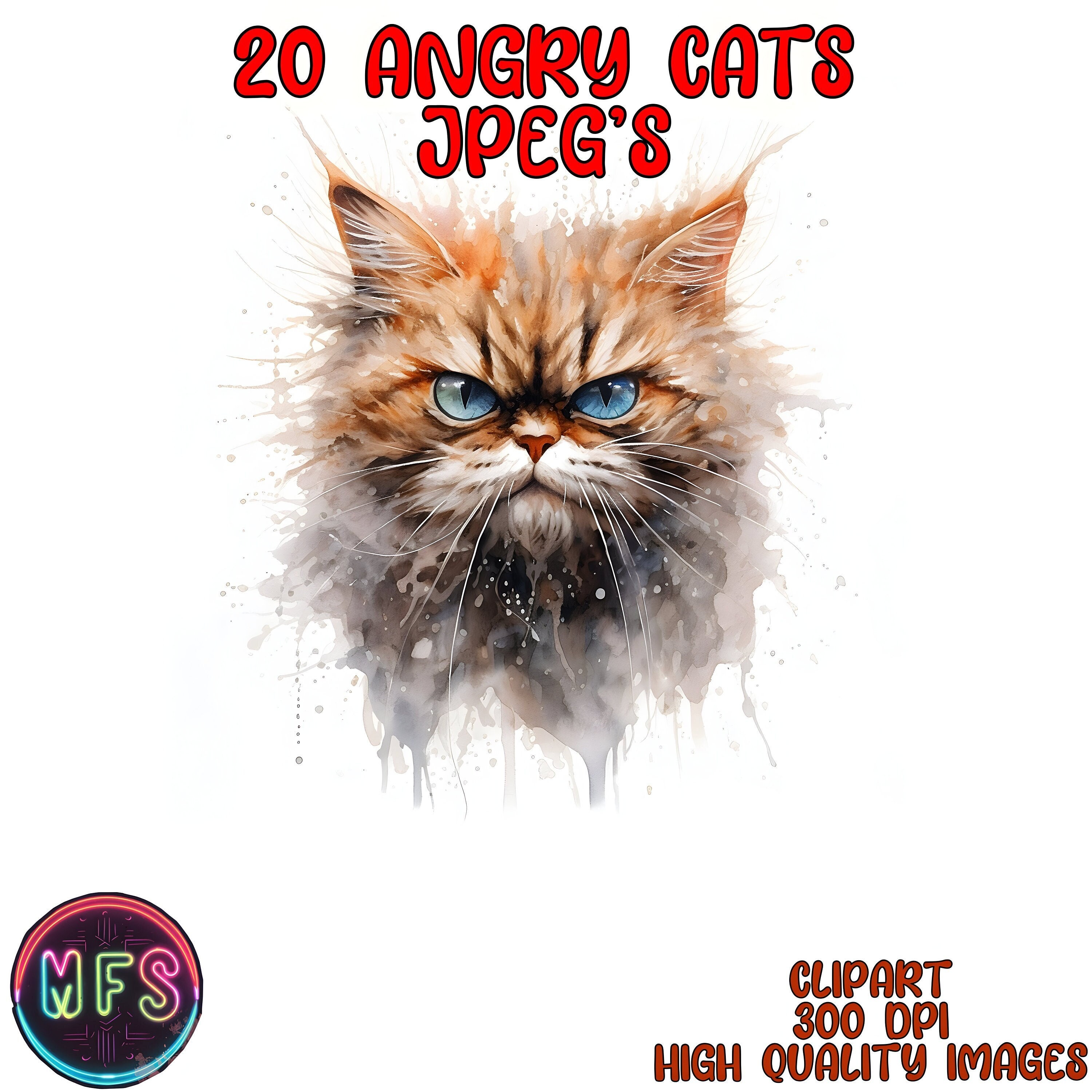 Angry Cats In Costumes