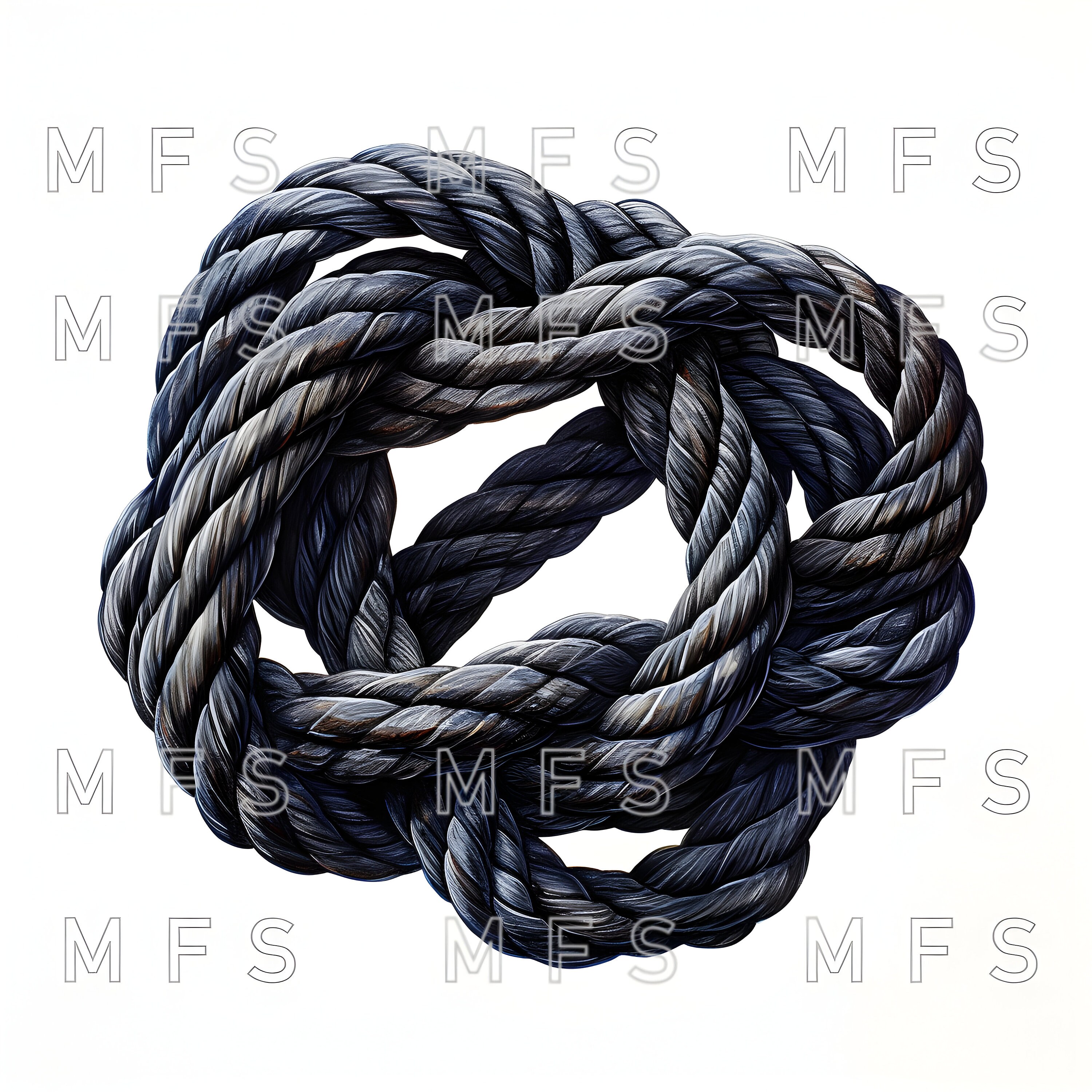 Watercolor Cool Rope Knots Clipart 20 High Quality Jpgs - Etsy