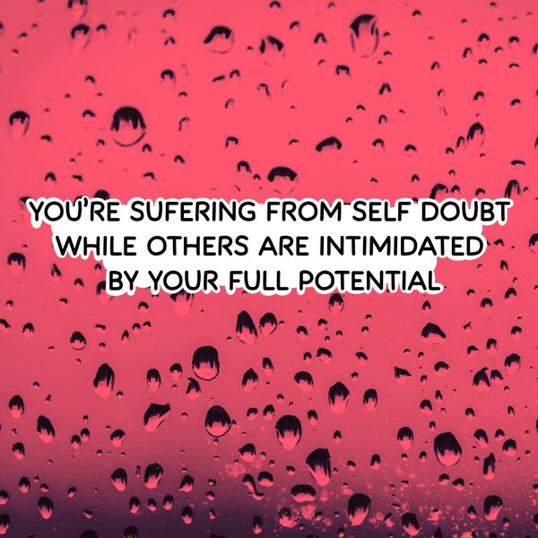 Self Doubt Sticker - Etsy