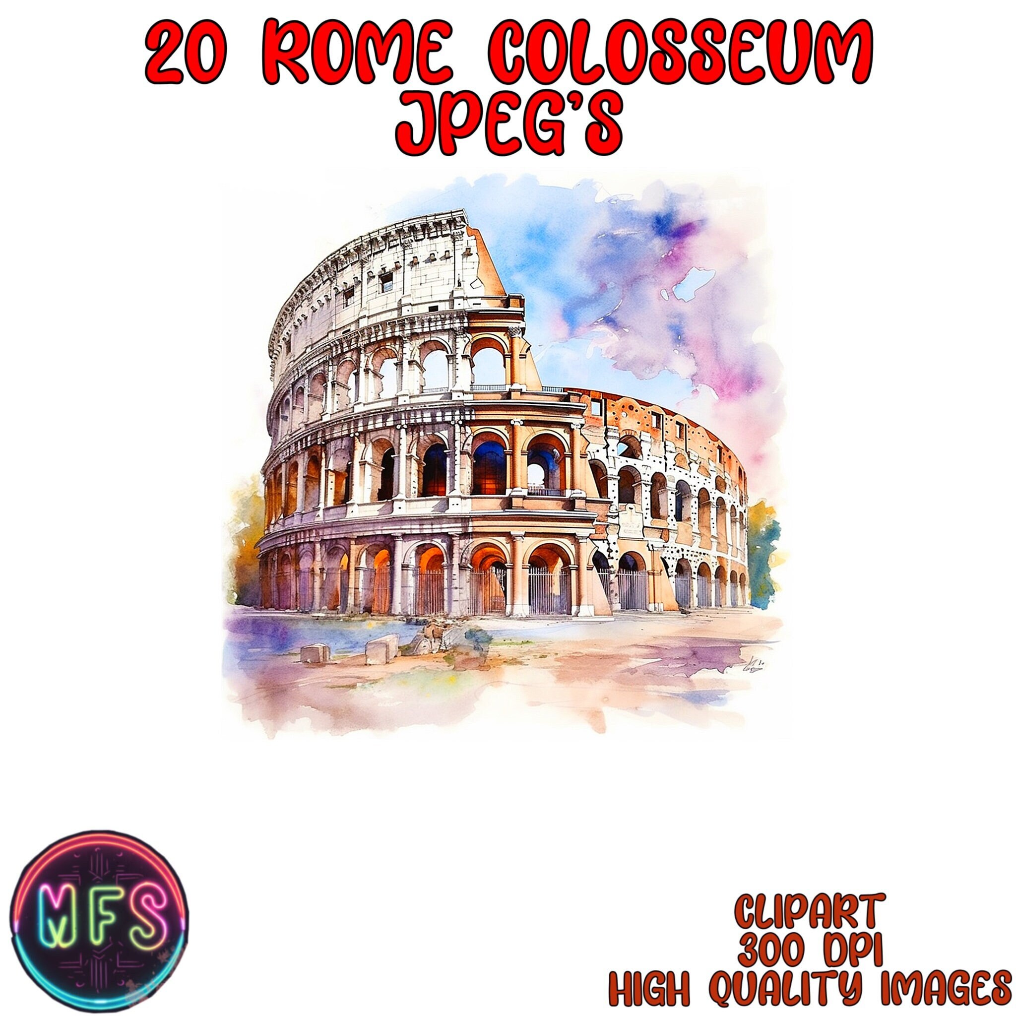 Roman Colosseum Clip Art