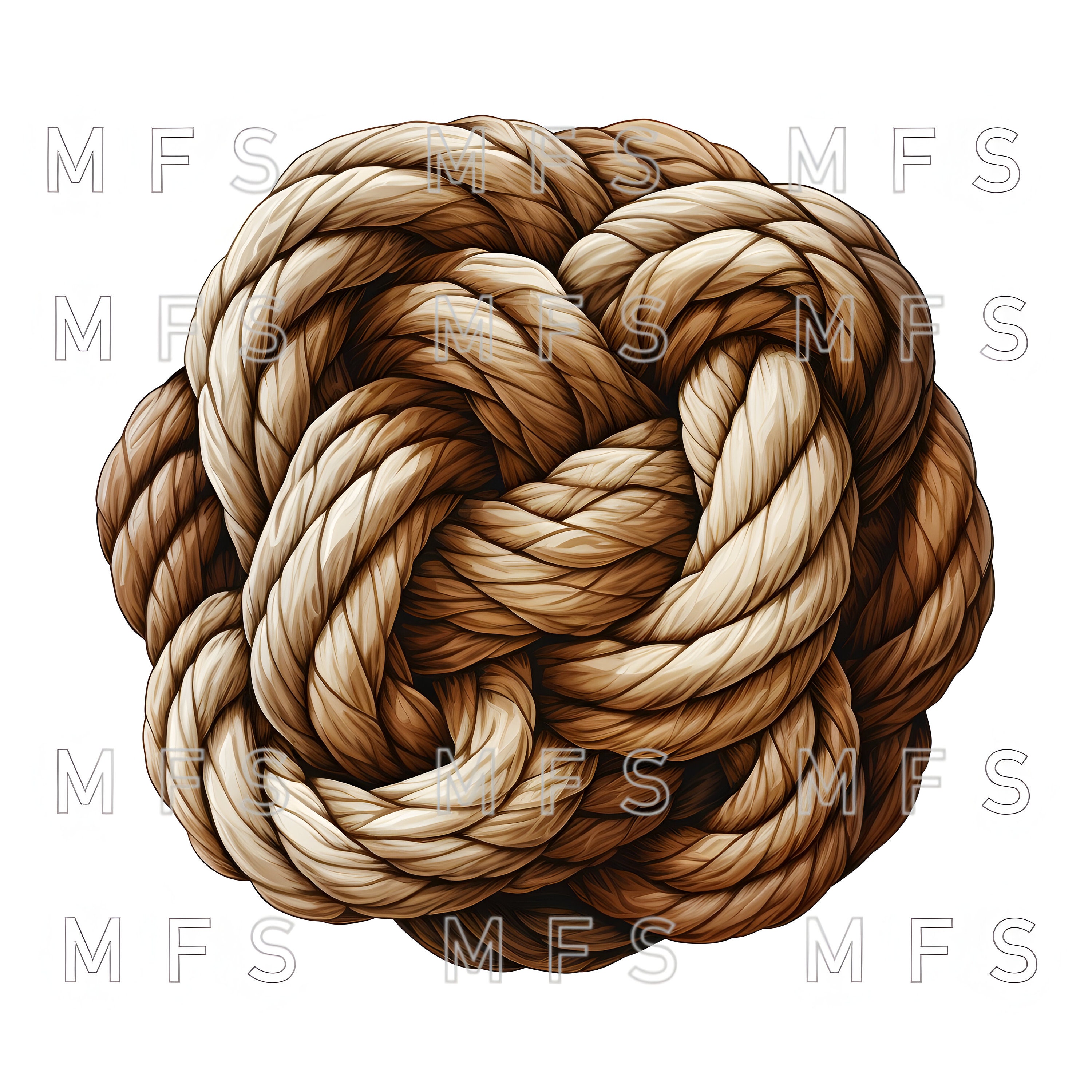 Watercolor Cool Rope Knots Clipart 20 High Quality Pngs - Etsy