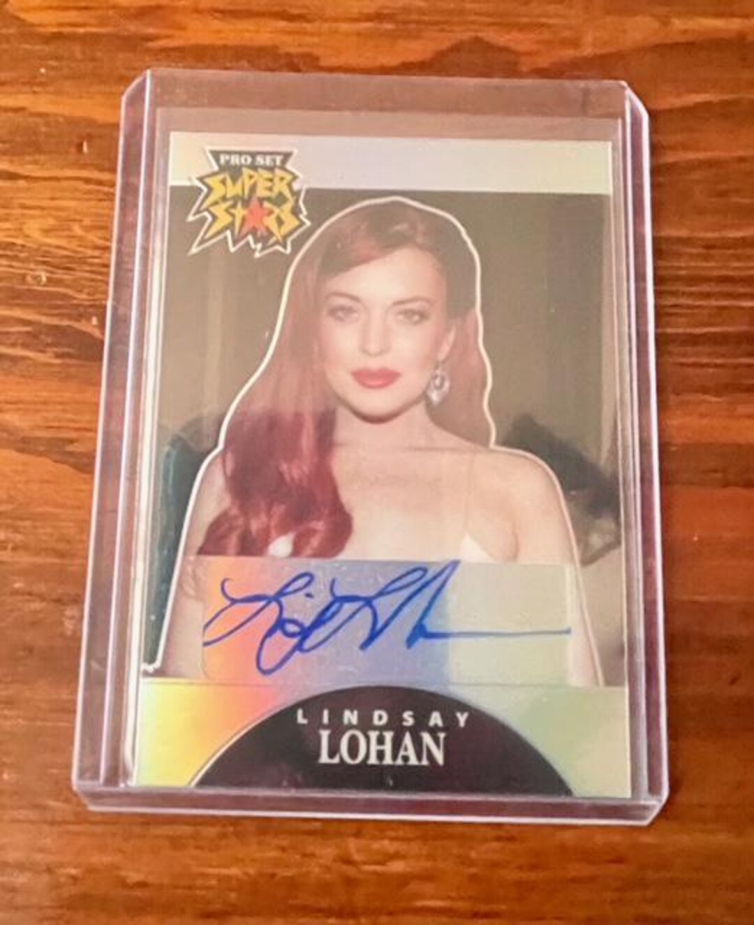 Lindsay Lohan Signed Leaf Card - Etsy