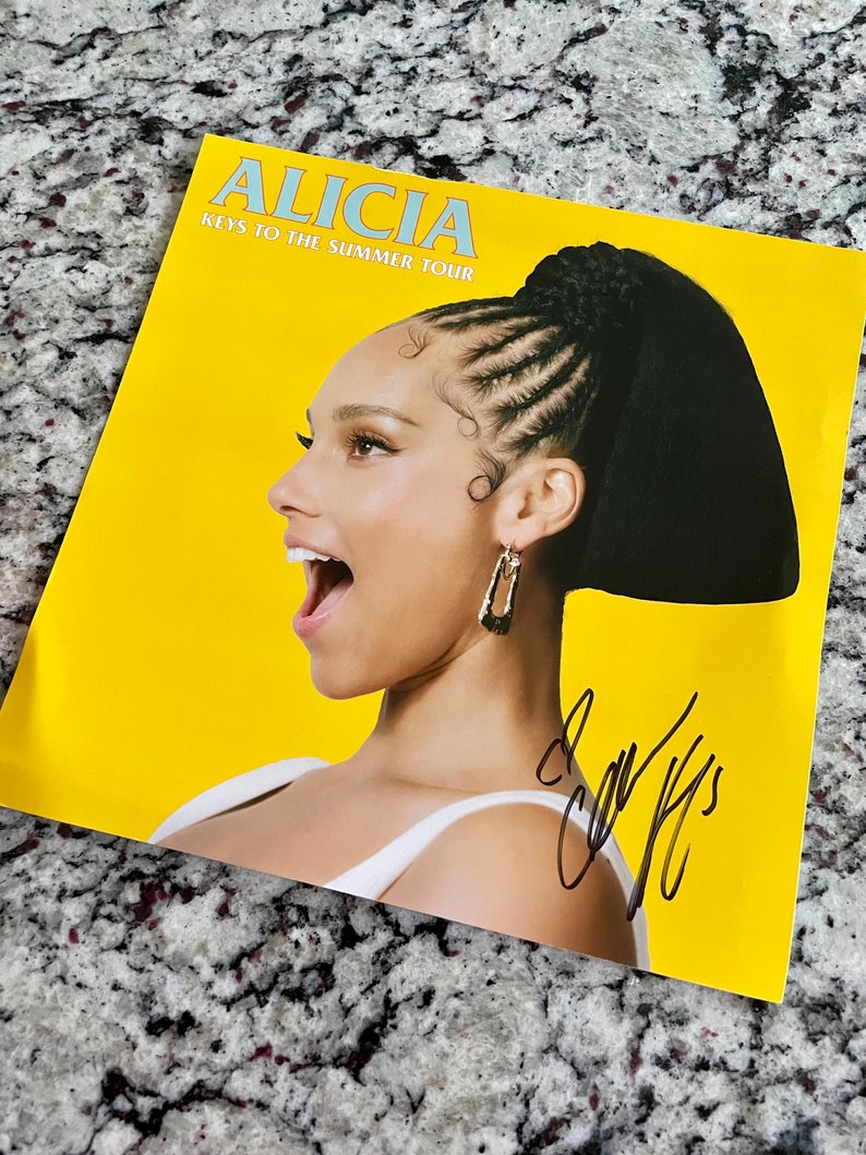 Alicia Keys Autograph - Etsy