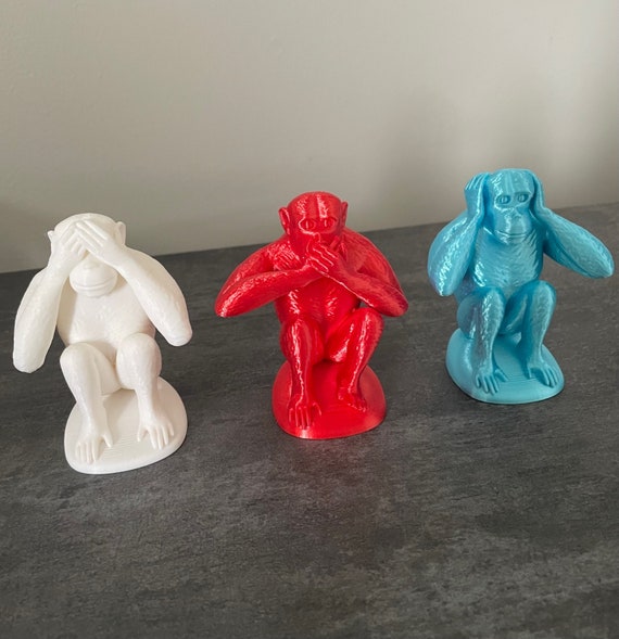 Three Wise Monkeys - Etsy