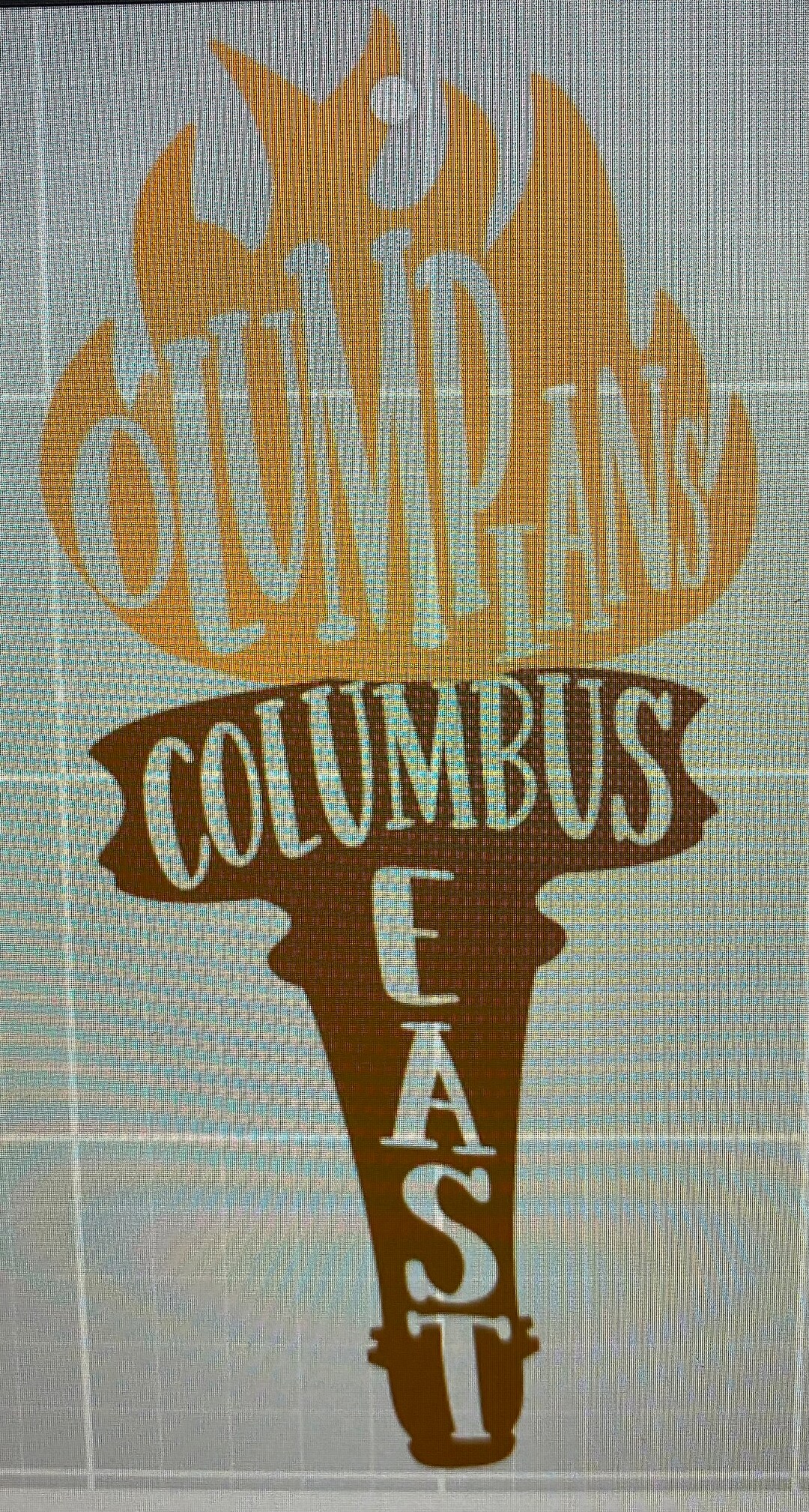 Columbus East Olumpians Car Decal - Etsy