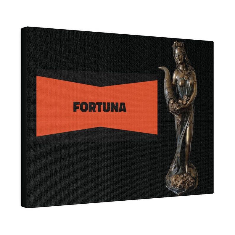 Fortuna Goddess of Luck Roman Mythology Deity Fortune Wheel Abundance ...