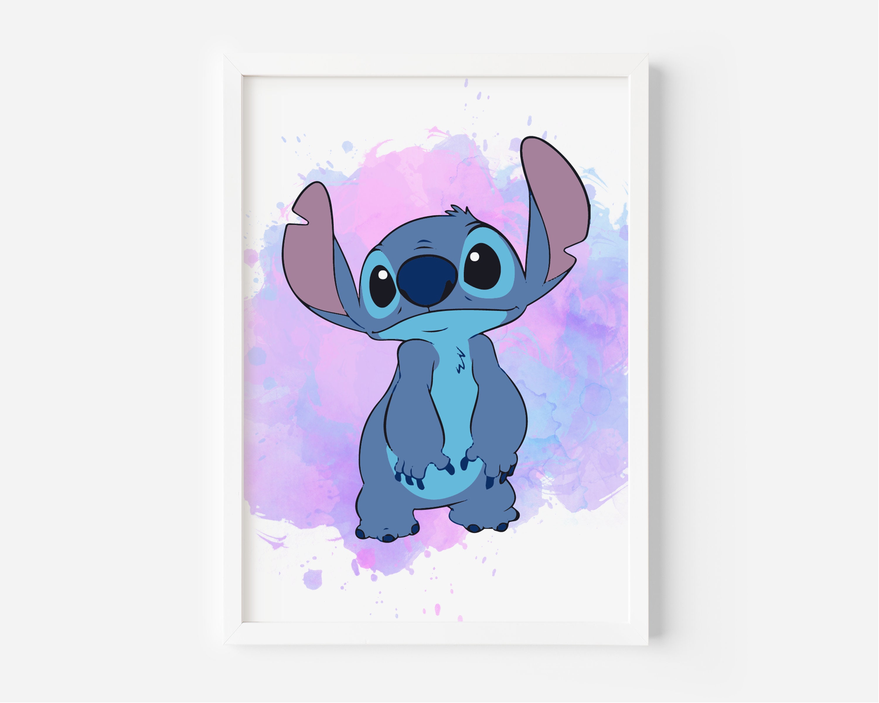 Disney Stitch Personalised A4 Bedroom Prints - Etsy