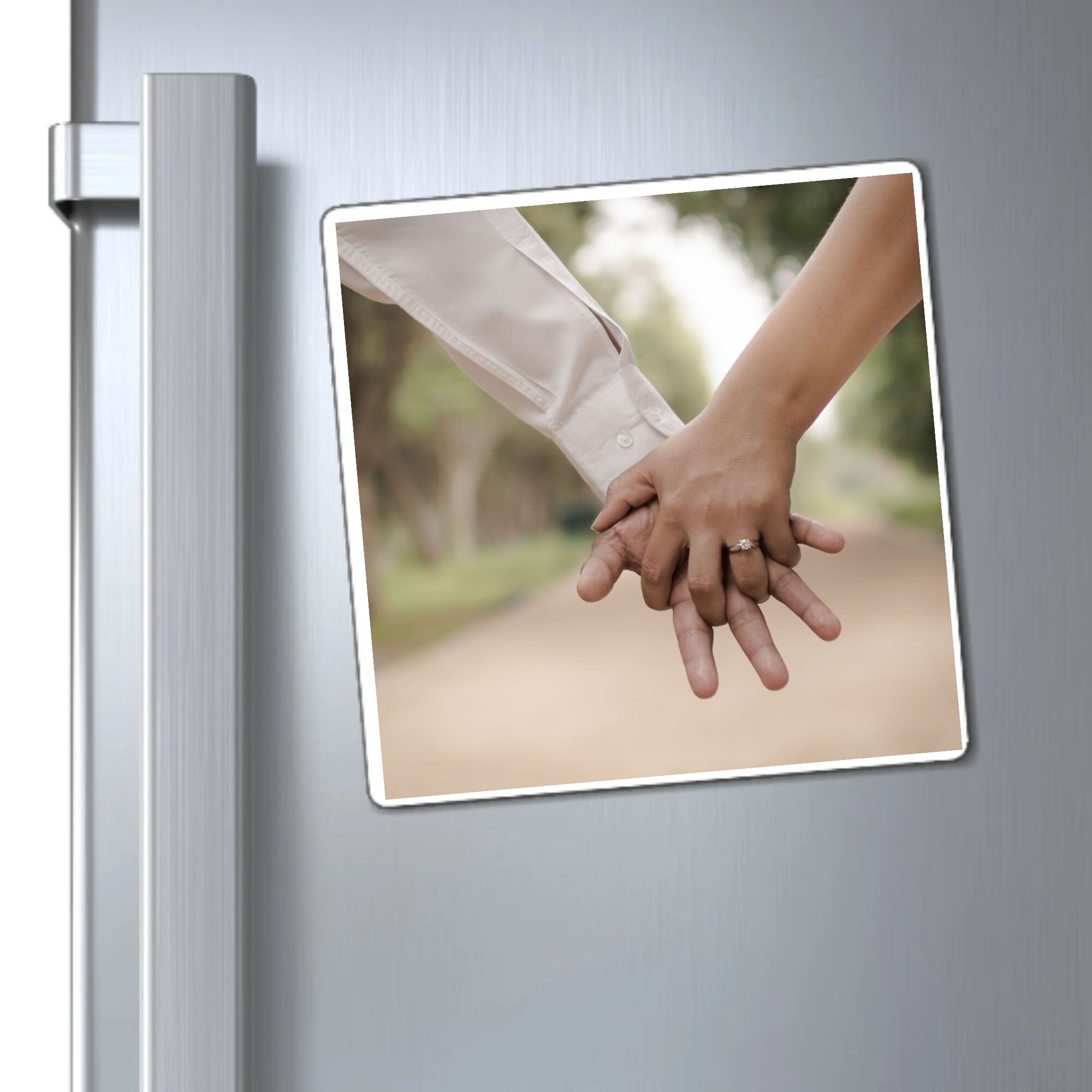 Custom Text Magnet Personalized Photo Magnet 3 4 - Etsy