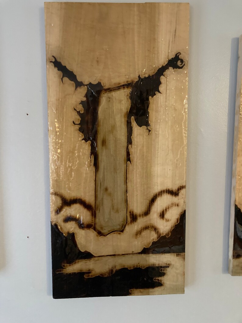 Minimalist Moon, Waterfall, and Tree - Etsy