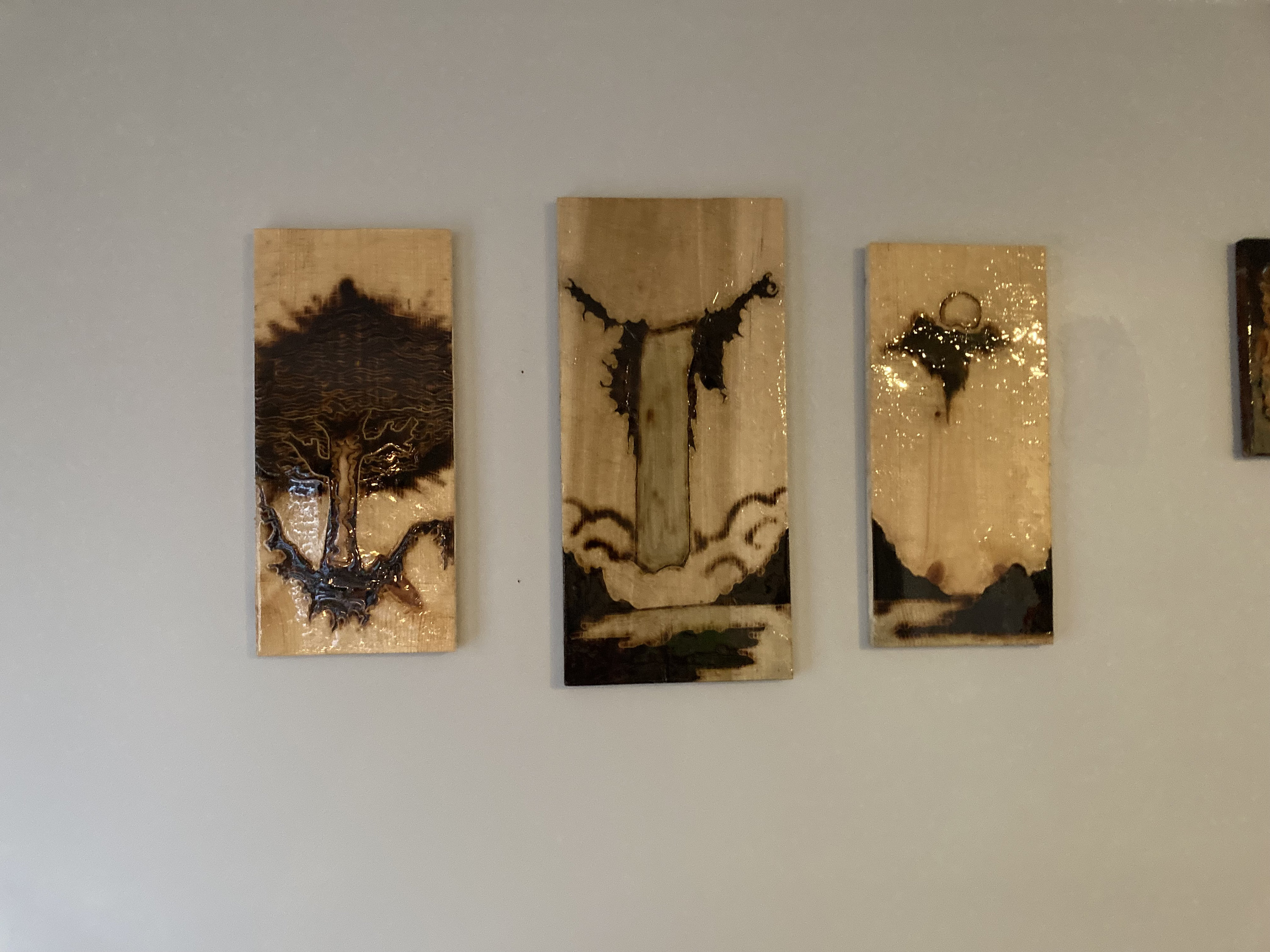 Minimalist Moon, Waterfall, and Tree - Etsy
