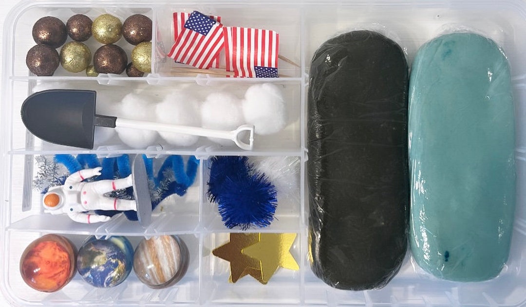 Space Playdough Kit - Etsy