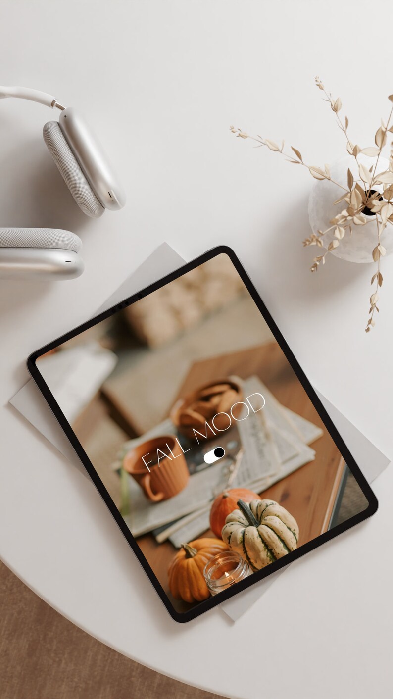 Autumn Aesthetic iPad Wallpaper Fall Tablet Background - Etsy