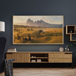 Dolomites Landscape Samsung Frame Tv Art, Digital Mountain Wall Art ...