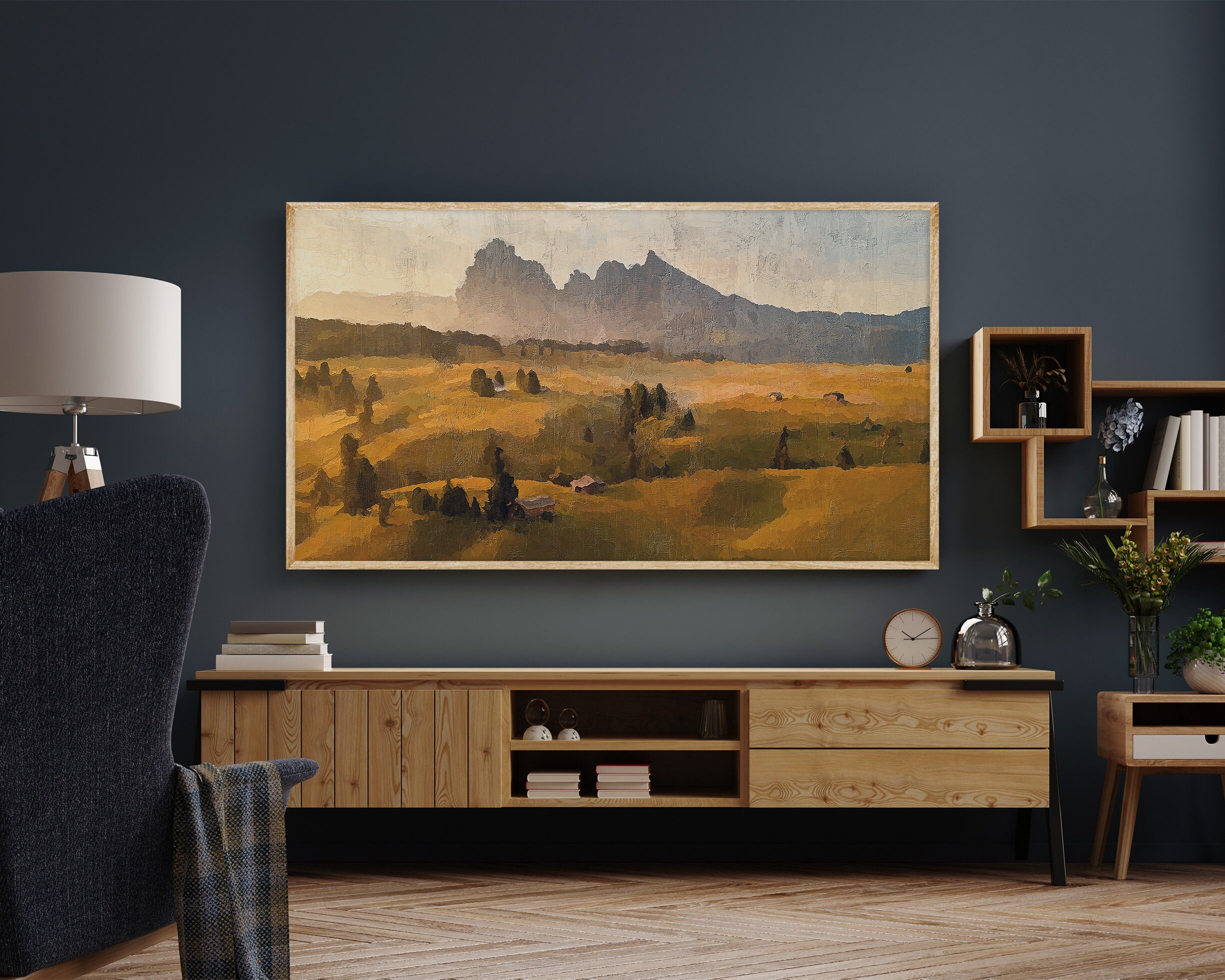 Dolomites Landscape Samsung Frame Tv Art Digital Mountain - Etsy
