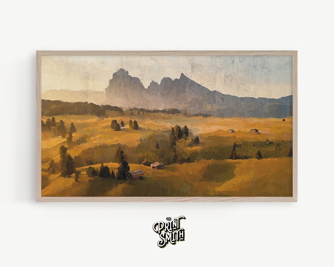 Dolomites Landscape Samsung Frame Tv Art, Digital Mountain Wall Art ...