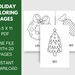 Printable Christmas Coloring Book for Kids - Etsy