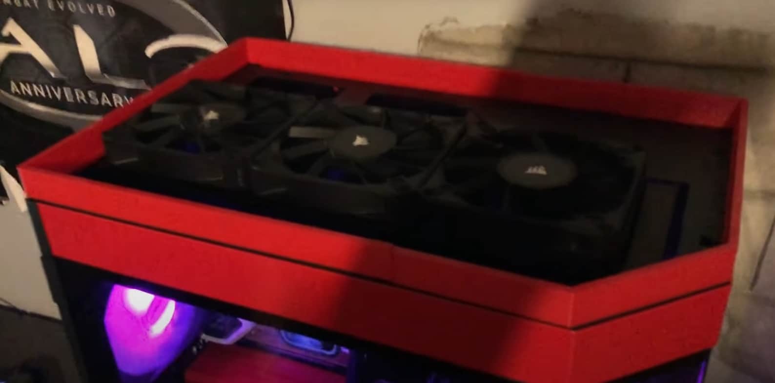 HYTE Y60 PC Case: Top Mounted Fans Frame - Etsy