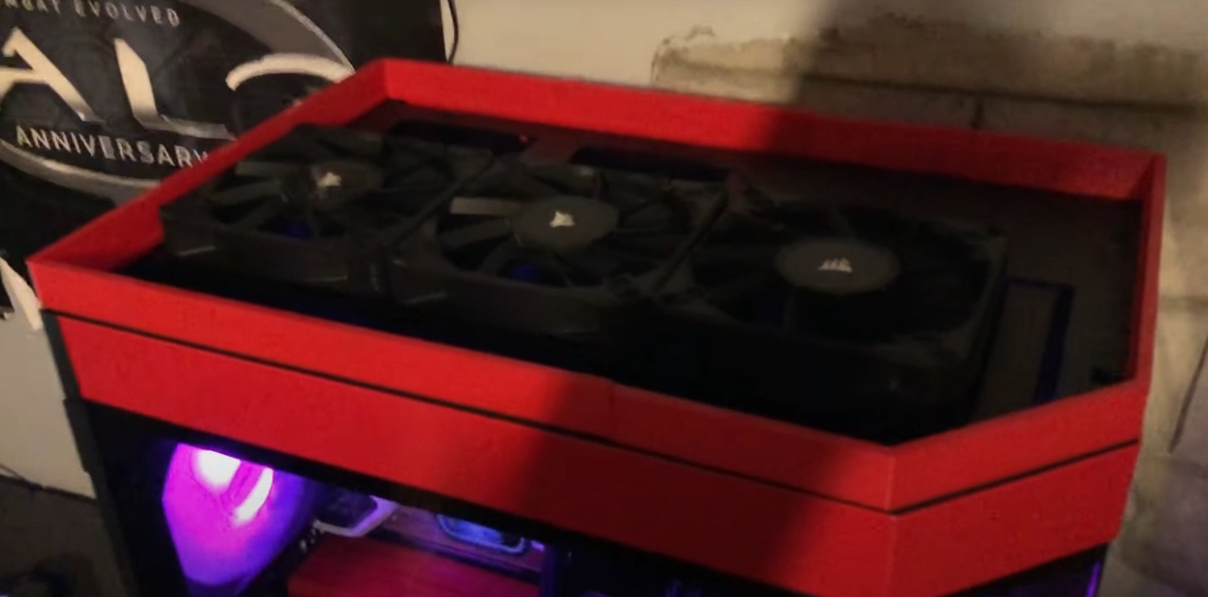 HYTE Y60 PC Case: Top Mounted Fans Frame - Etsy