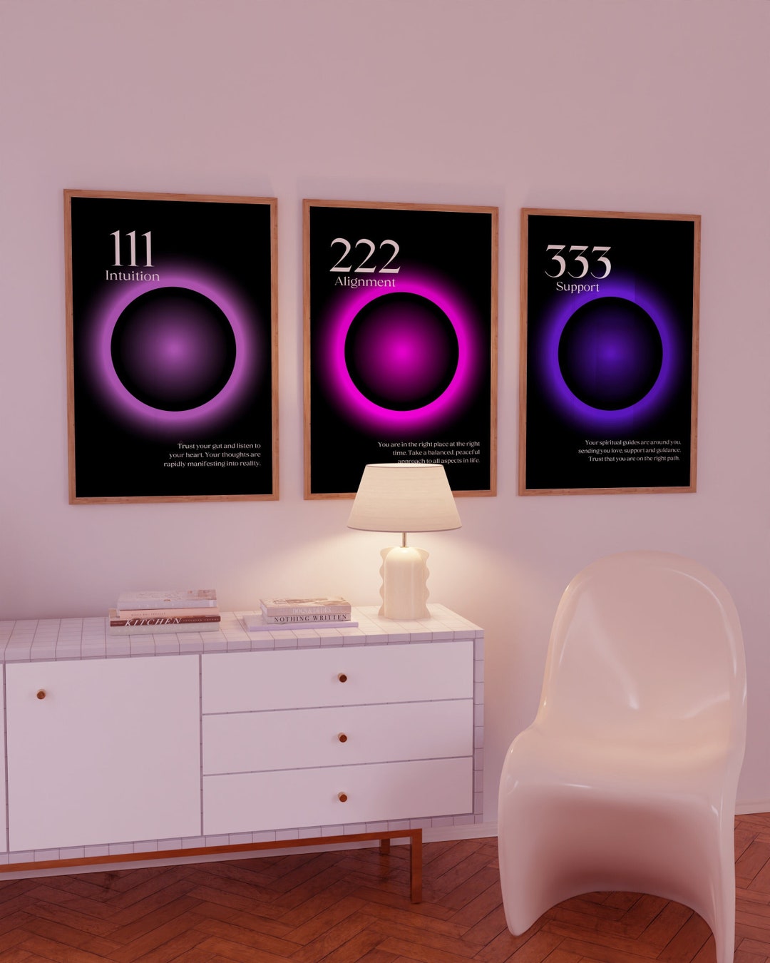 Set Of 3 Angel Numbers 111 222 333 Printable Wall Art Gradient set-of-3-angel-numbers-111-222-333-printable-wall-art-gradient