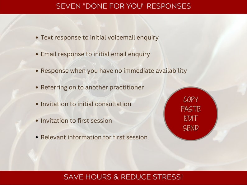 7 EMAIL TEMPLATES for COUNSELLORS, Psychotherapists & Psychologists ...