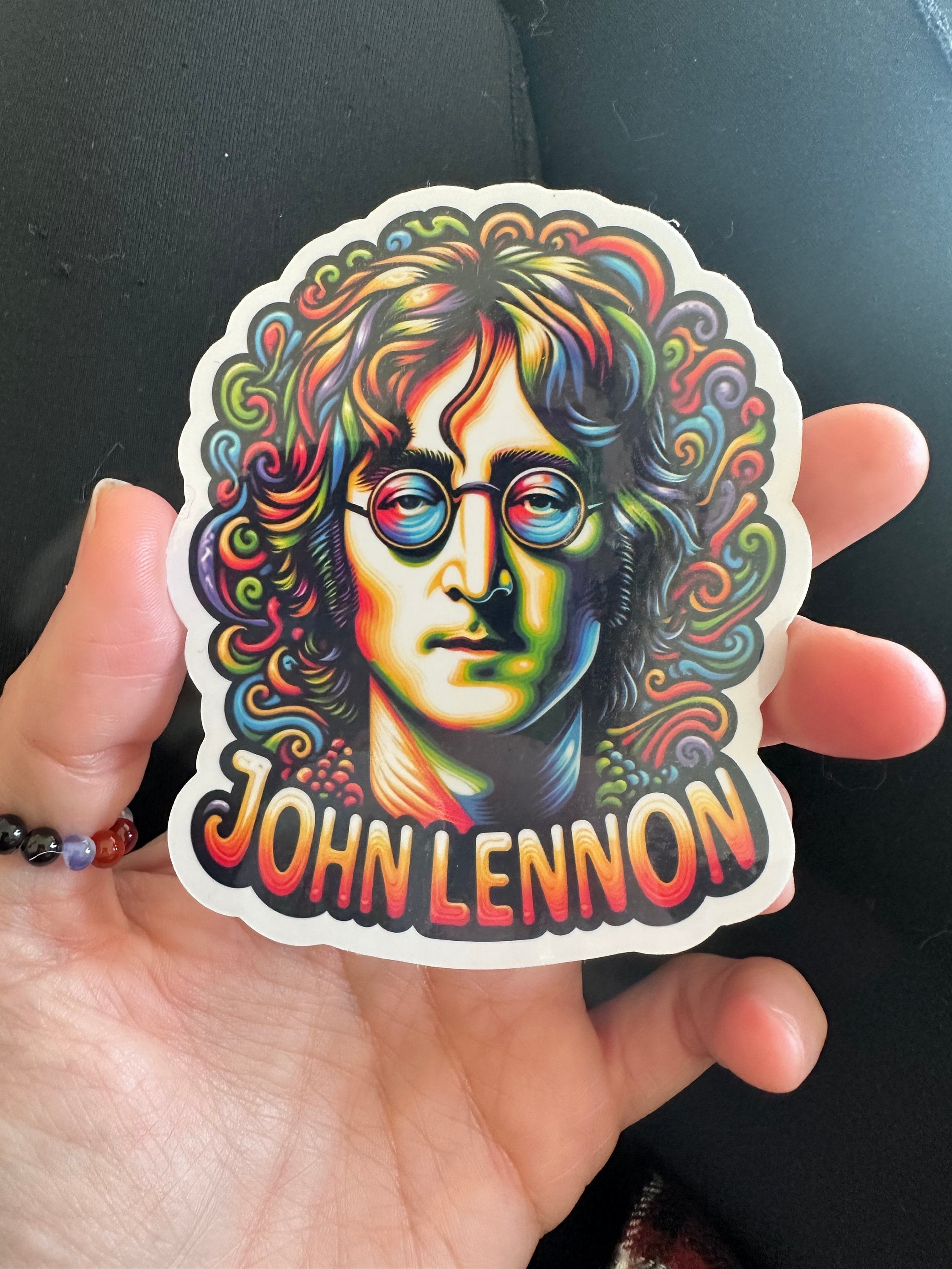 John Lennon Inspired Sticker Series - Iconic Custom Vinyl Portraits - Etsy