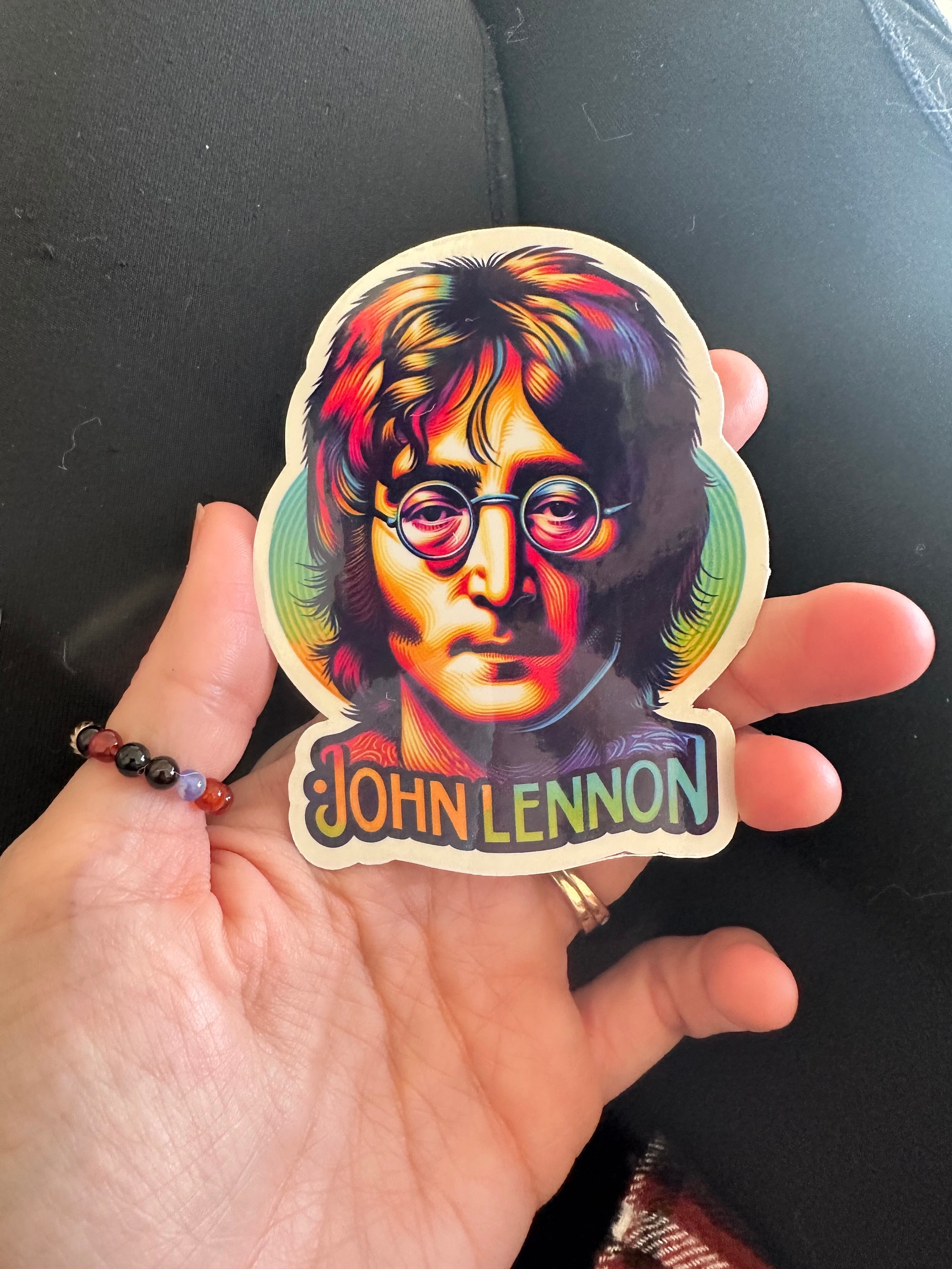 John Lennon Inspired Sticker Series - Iconic Custom Vinyl Portraits - Etsy
