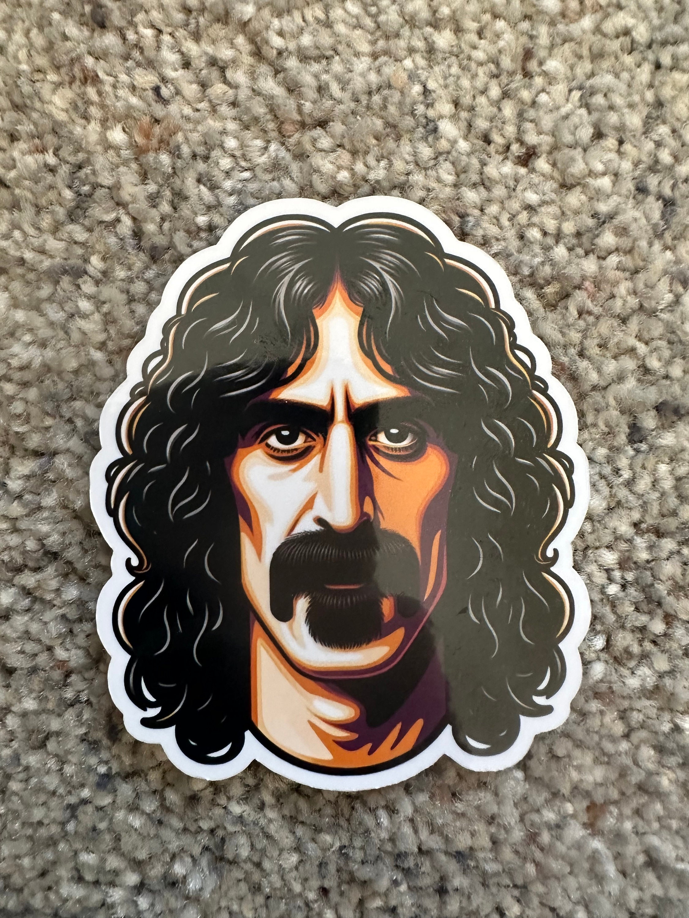Custom Frank Zappa Sticker Ensemble - Vinyl Tribute to a Musical ...