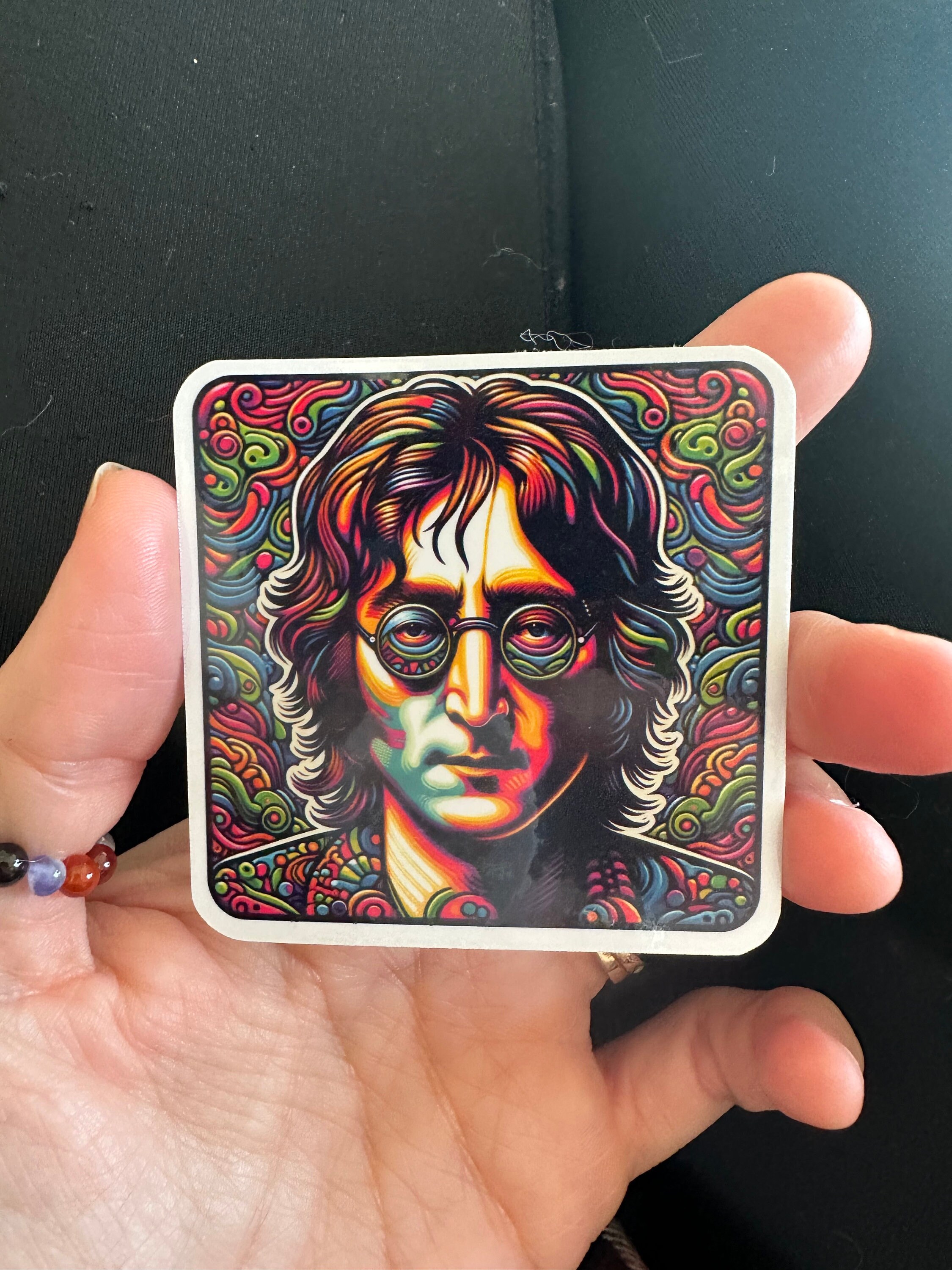 John Lennon Inspired Sticker Series - Iconic Custom Vinyl Portraits - Etsy