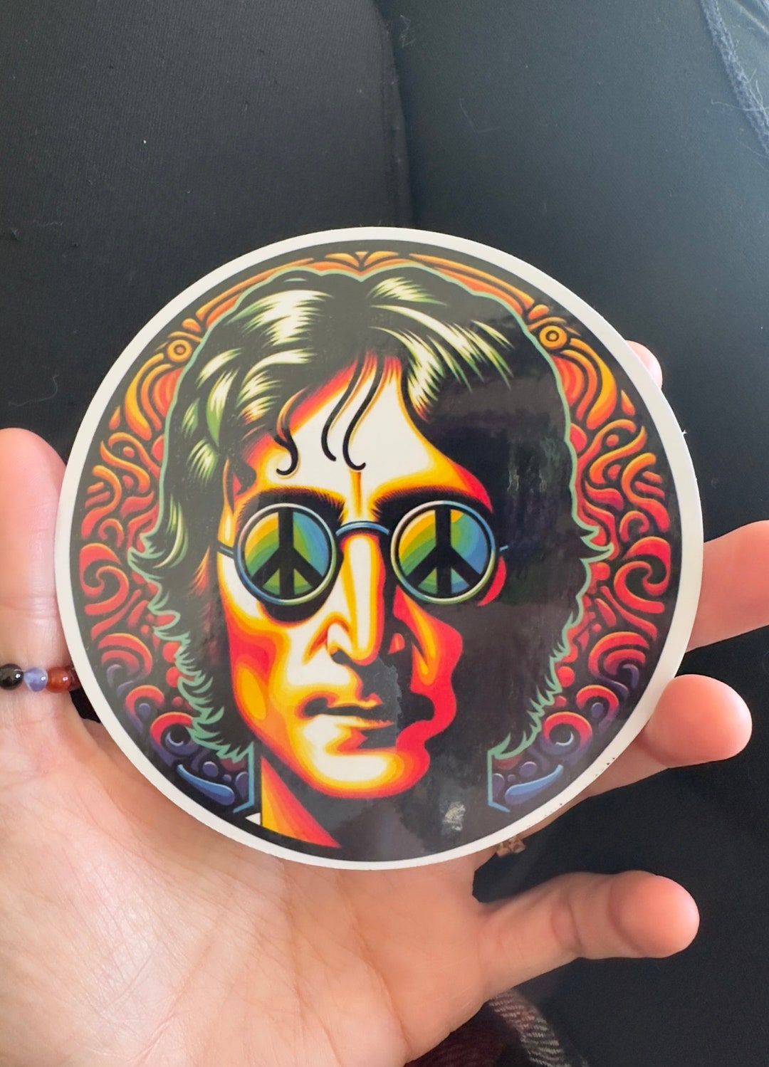 John Lennon Inspired Sticker Series - Iconic Custom Vinyl Portraits - Etsy