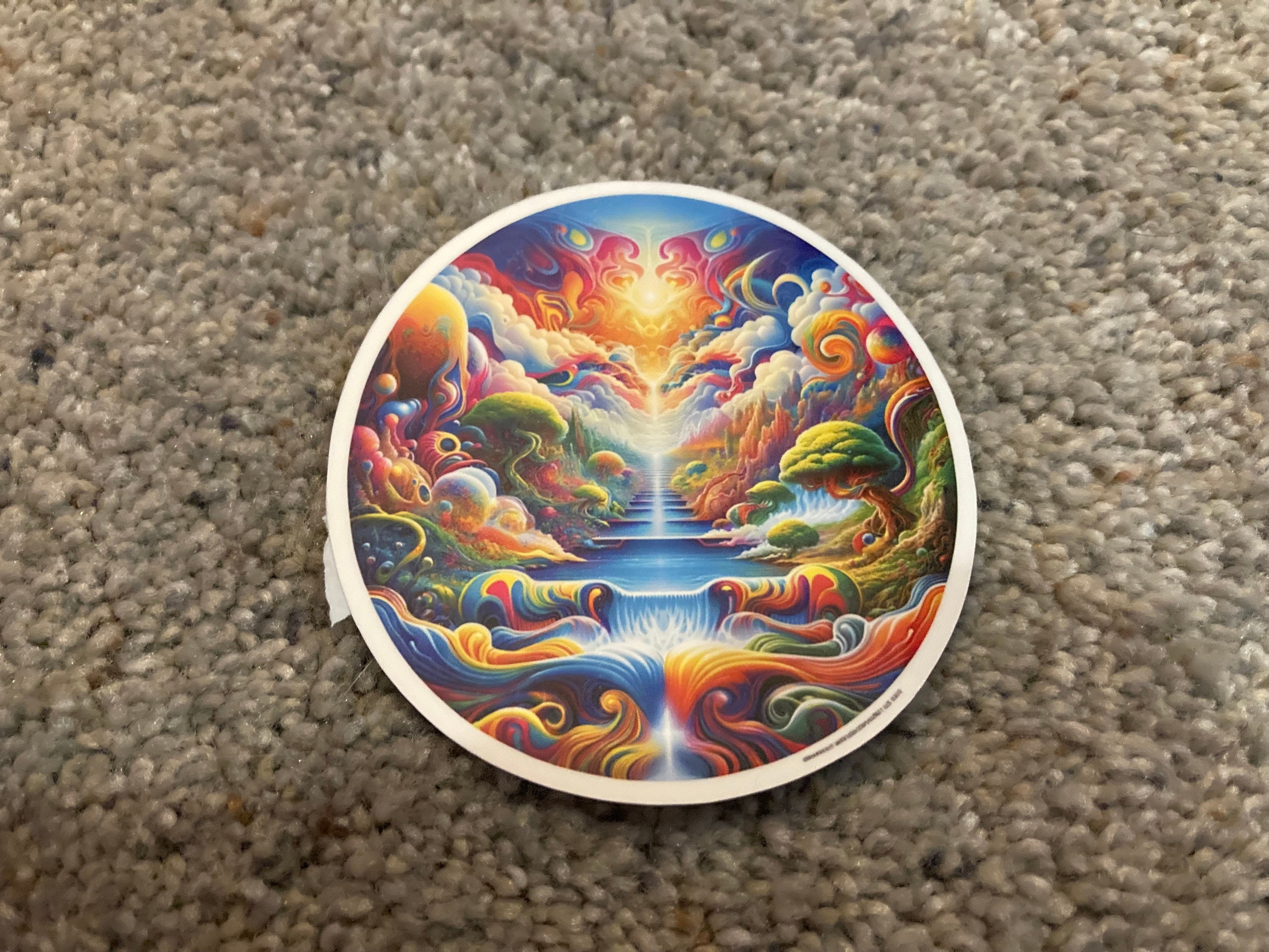 Custom Yes Band-inspired Vinyl Sticker Set Vibrant - Etsy