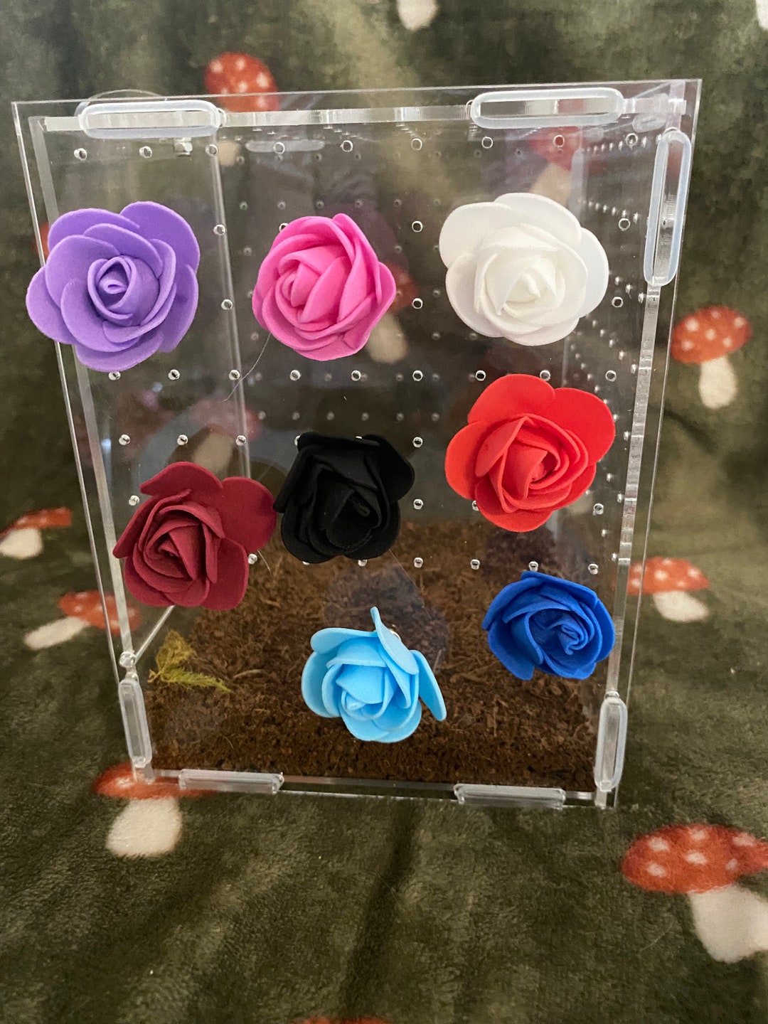 Foam Magnetic Flowers X2 - Etsy