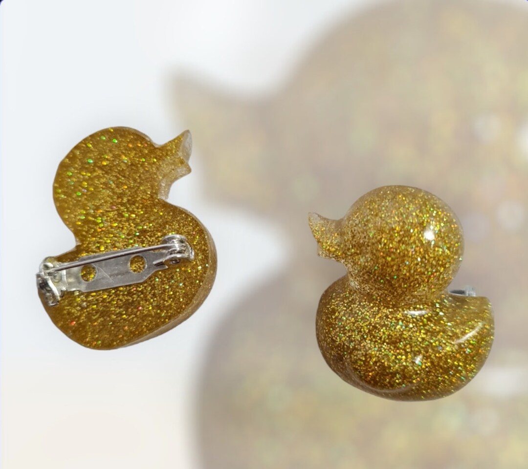 Rubber Duck Badge Cute Accessory Yellow Rubber Duck - Etsy