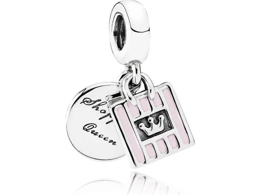 Shopping Queen Dangle Charm,s925 Sterling Silver Charm for Pandora ...